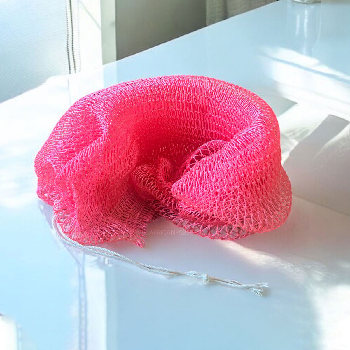 African net sponge / African exfoliating net / Sapo sponge - Pink ...